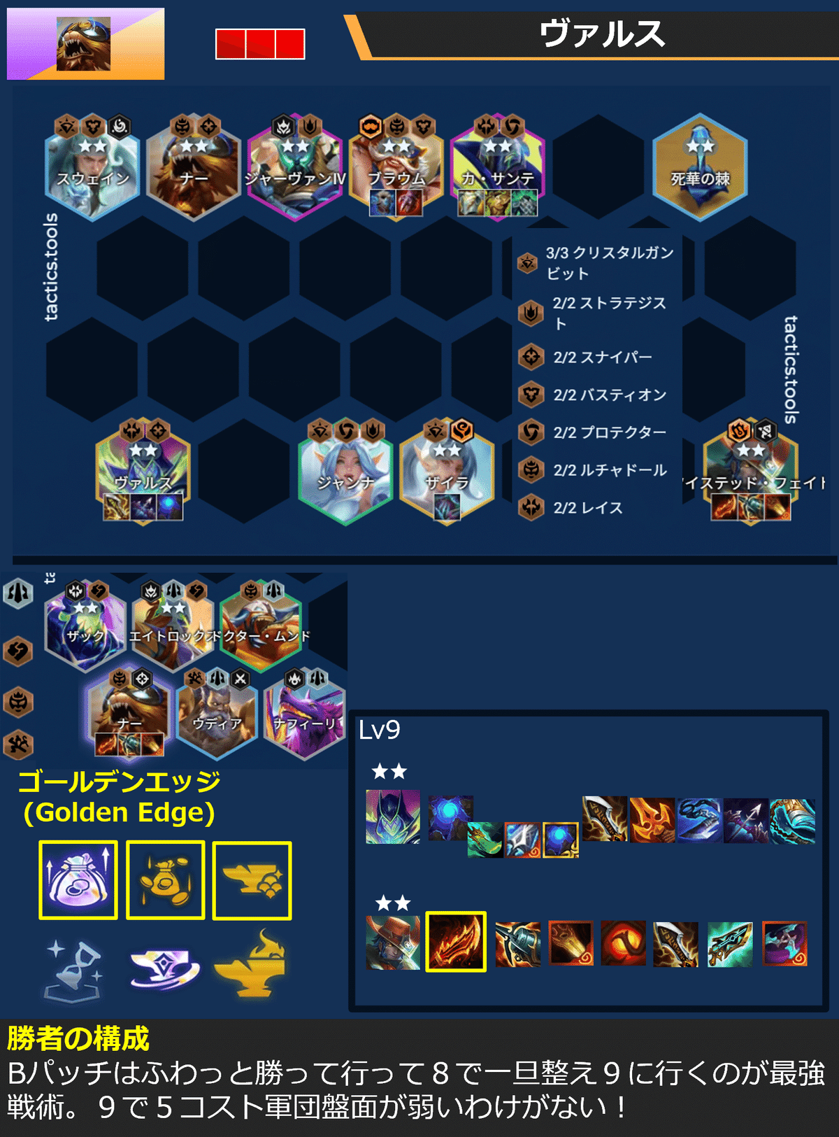 TFT構成集Patch15.4 中盤ファイッ！｜Orgap