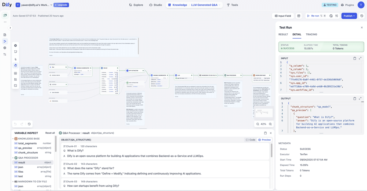 DifyでGoogle DriveをナレッジとしたRAGチャットボットを作成する方法｜Dify Base