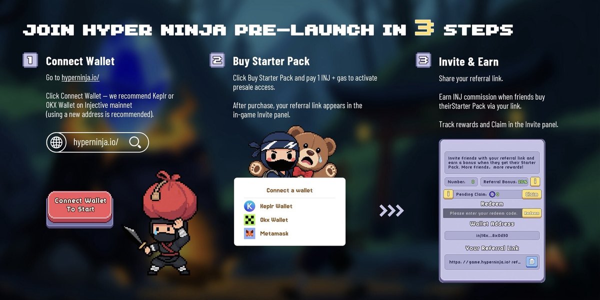 【9/23ローンチ!!👀】次世代Web3ゲーム！『HyperNinja』の世界観と始め方を解説🥷｜yuki.k