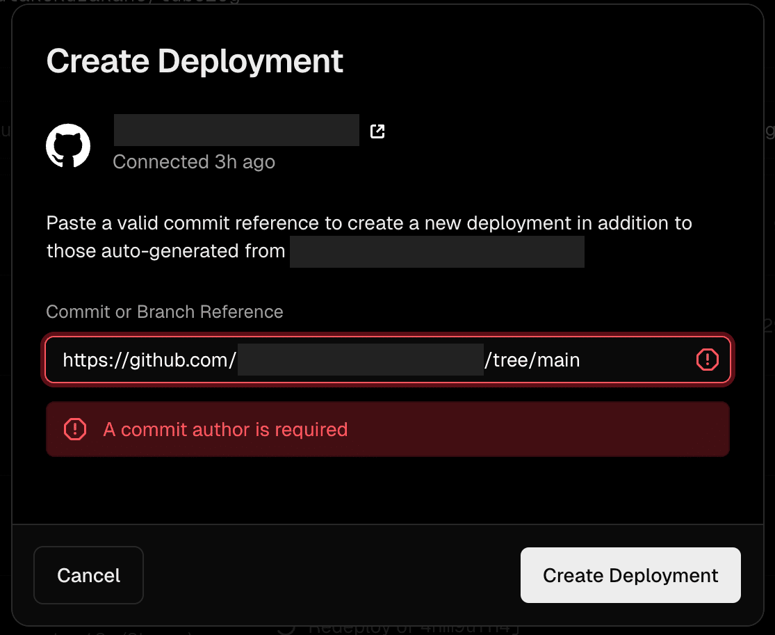 【Git・Github・Vercel】VercelでGithubのデータが反映されなかった備忘録（開発初心者）｜Nobbyyy