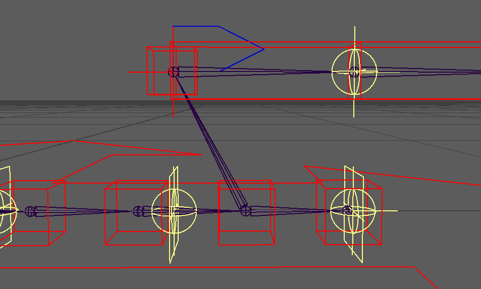 【mGear】Chain,Spline系の比較【私的備忘録】｜ 🟥🟧🟨⬜ 🦆🦌