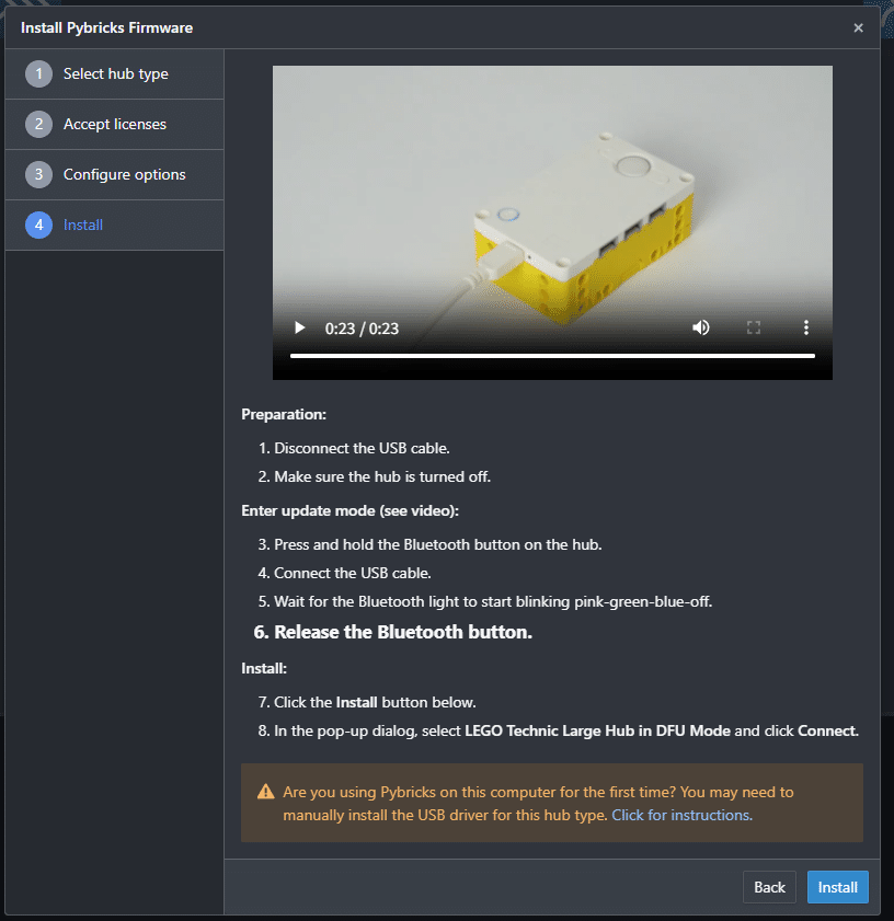 Python（Pybricks）でSPIKEプライムを動かすための環境構築～FIRST LEGO League（FLL）で使うSPIKE ...