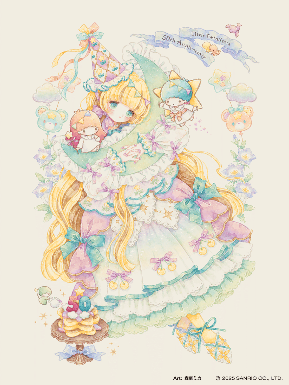 50周年記念🌟キキ&ララ×Charaforio コラボイラストまとめ｜Charaforio公式