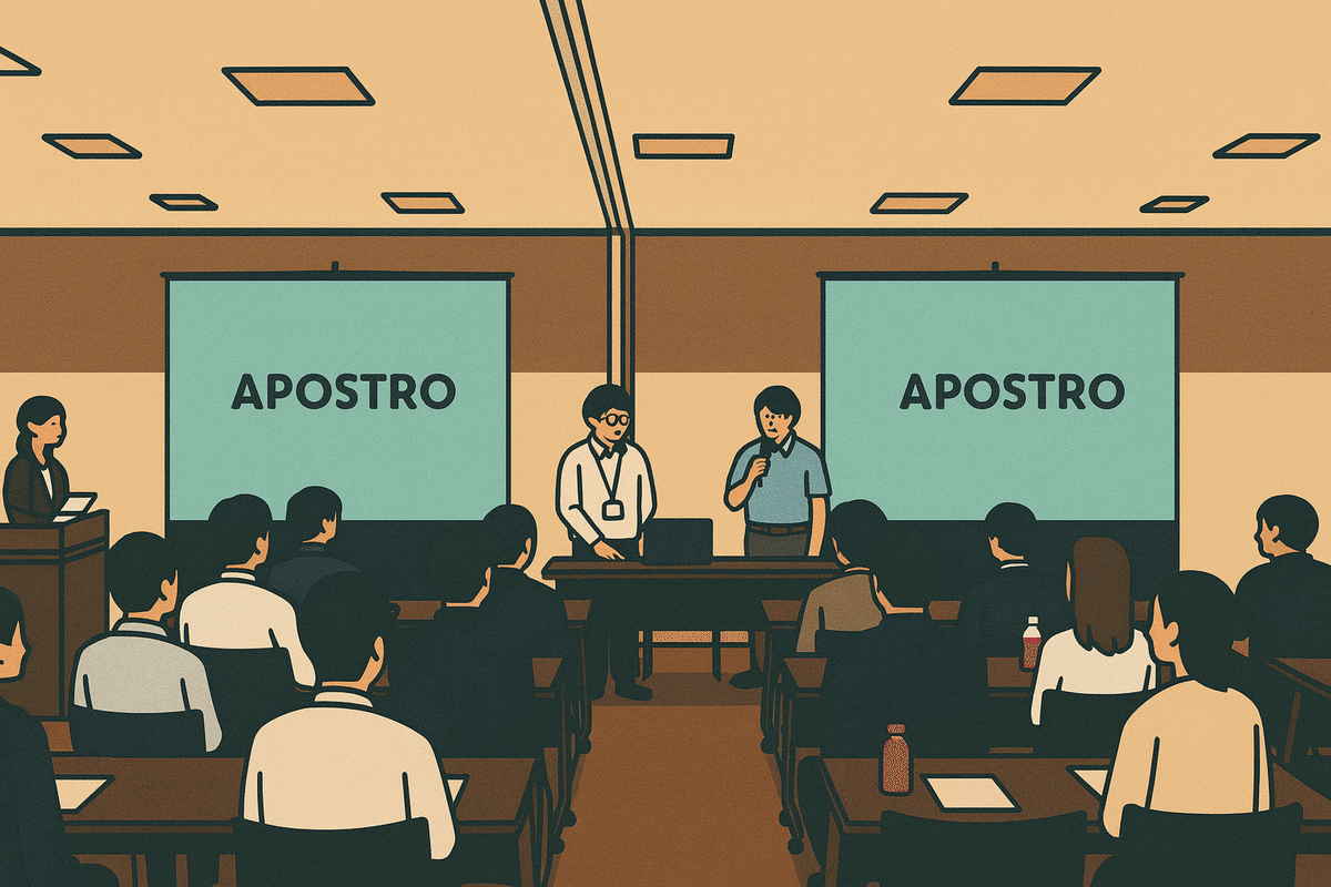 社員総会2025開催レポート ― “再起動”から始まるAPOSTROの次の一歩｜APOSTRO公式note