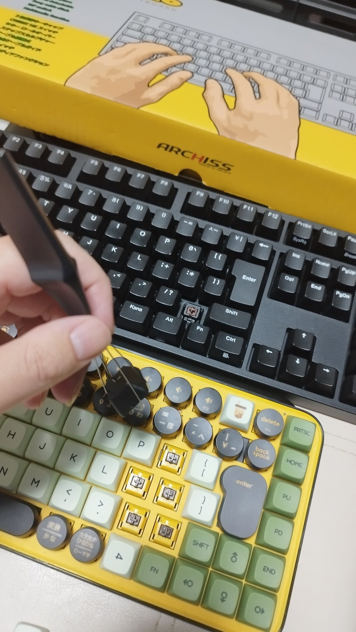 Logicool POP KEYS K730のキーキャップを交換した話｜サウス