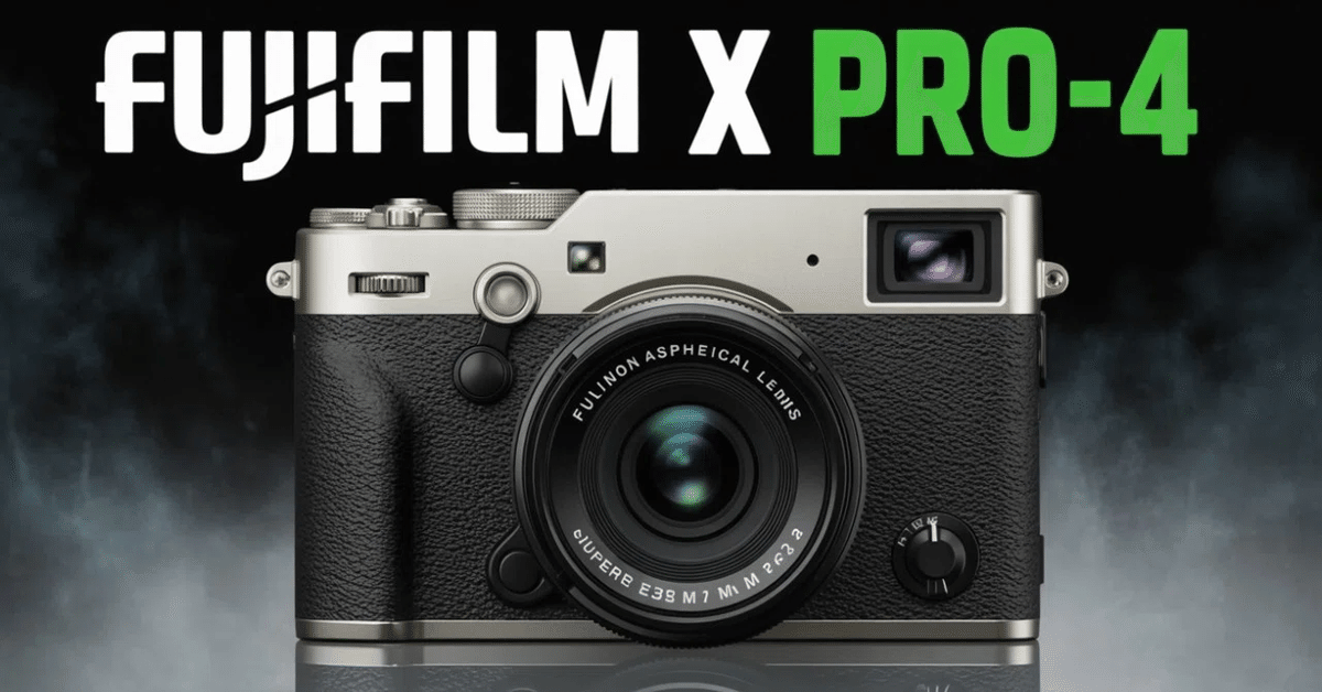 富士フイルムX-Pro4：クラシックデザインの進化を待つ理由｜GetGadgetGot