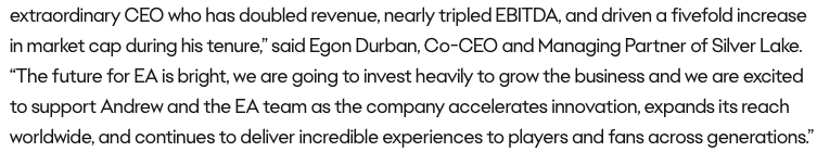 サウジアラビアPIFによるEA買収、史上最大級のゲーム買収─EAをPIFが、550億ドル、8兆2000億円でLBO!｜鷹鳥屋 明