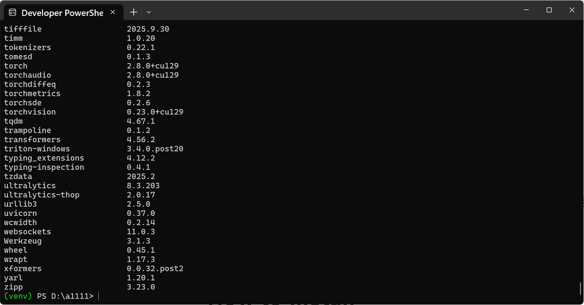 A1111 for Python3.12.x｜GJL