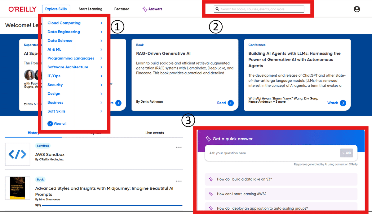 O'Reilly Learning Platformで技術書を読む ― 効率的な学習のすすめ｜O'Reilly Learning Platform