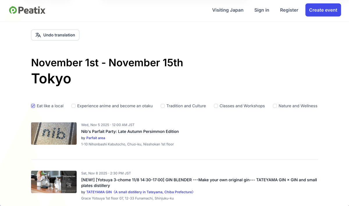 ピーティックス、訪日外国人観光客に日本のイベント情報を届ける新サービス「Visiting Japan」を開始 - イベント主催者にインバウンド需要を取り込む機会を提供 -｜ピーティックス ...