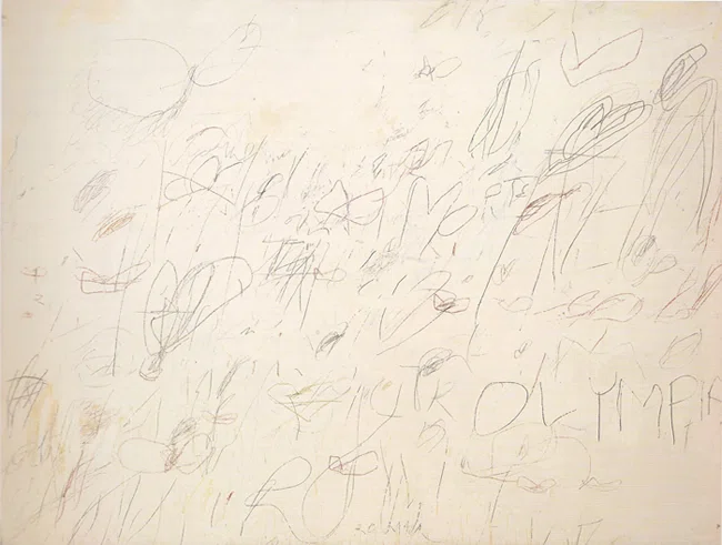 サイ・トゥオンブリー（Cy Twombly）神話との融合、グラフィティのアート化｜Shae Makuno