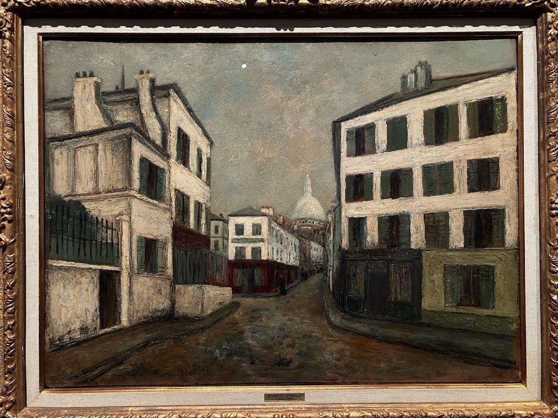 【展覧会レポート】「モーリス・ユトリロ展」@SOMPO美術館 ～パリのどの地点から描いたのか推定してみました～｜堀間律人の「現代アート」のレビュー・レポート＆スペースマップ