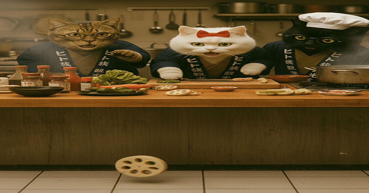 からし蓮根の京都アレンジ / 白猫レシピ 料理紹介ラジオ付き｜(*´ `*)