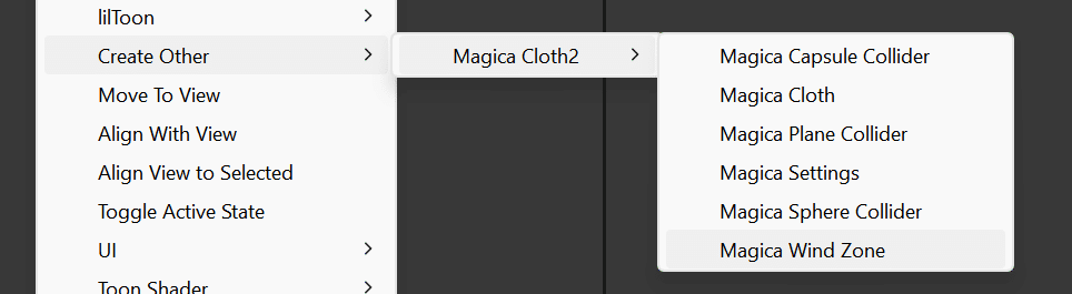 Unity用の揺れものツール「MagicaCloth2」の基本操作【私的備忘録】｜🦆🦌🟥🟧🟨⬜