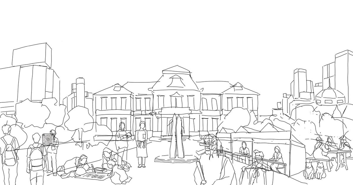 ヘッダー画像をリニューアル。イラストを担当したKENTA AOKIさんにお話を聞いてみました！｜國學院大學メディアnote