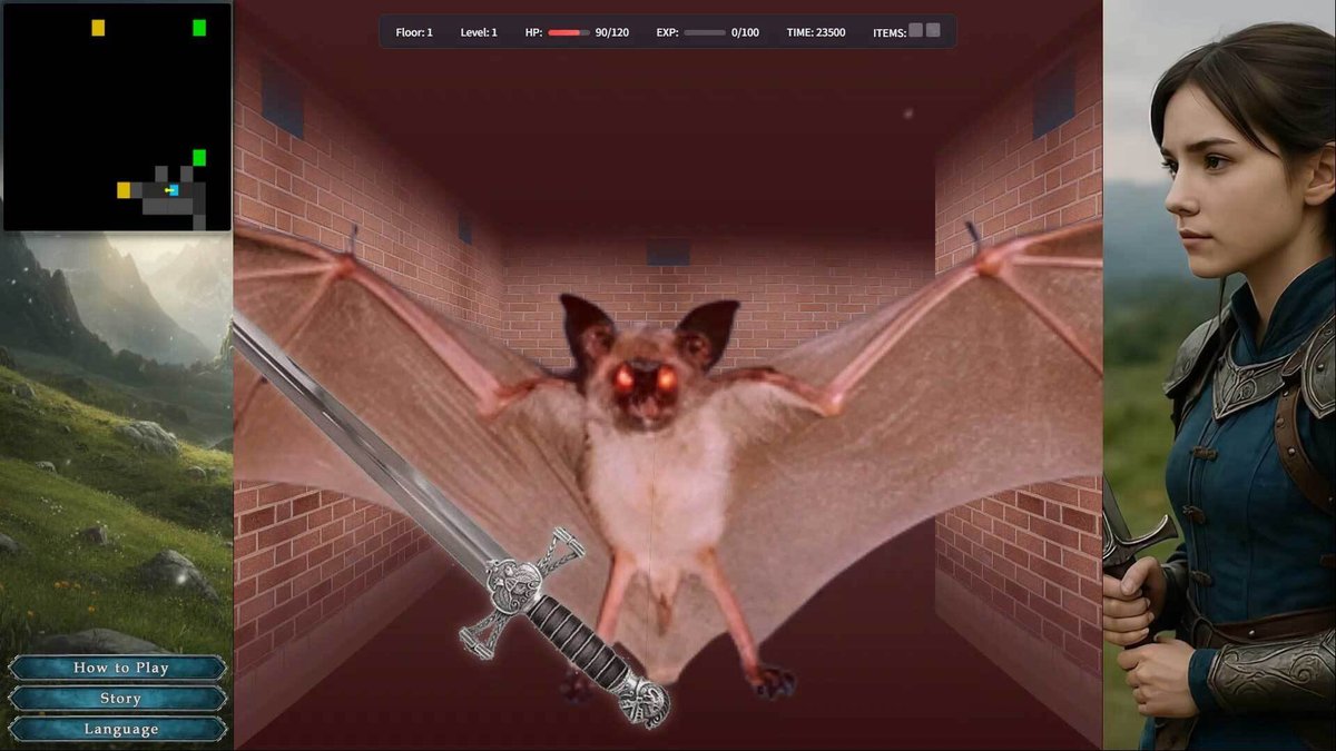 バイブコーディングで3DダンジョンRPGを作る ― その3（最終回）｜YUMI