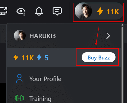 CIVITAIでBuzzを購入する方法｜HARUKI ｜ AI美女クリエーター