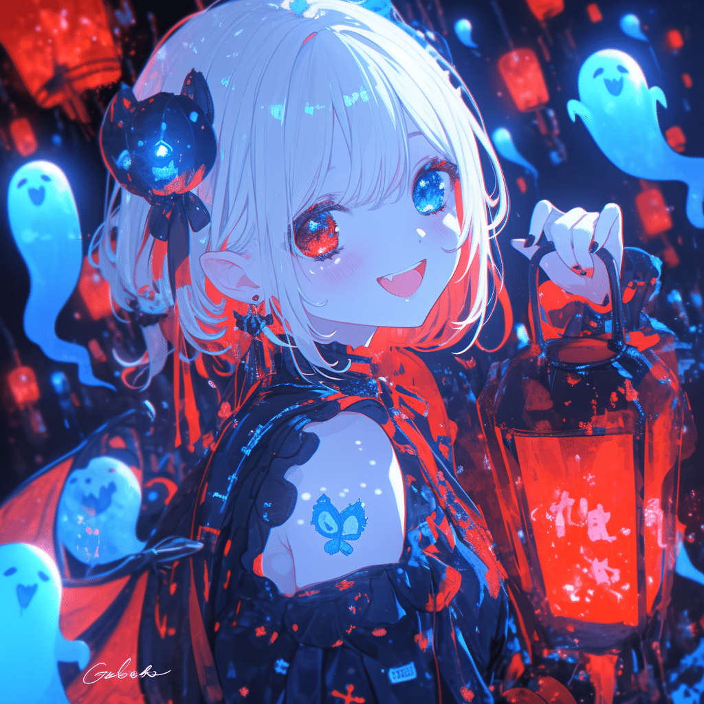 ハロウィンイラスト｜AIイラスト×Sora2動画｜Kinu_AIイラスト