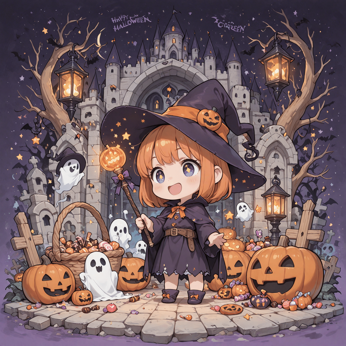 StableDiffusion:つみきさんの手軽にハロウィンで遊ぶ｜Nanashi-nil-null