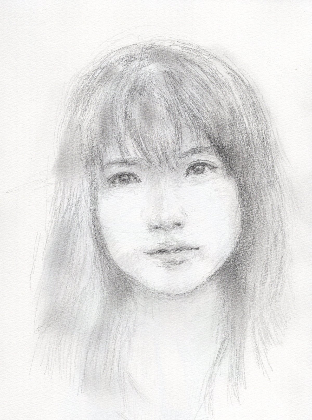 鉛筆で女性を描いてみた3！ ｜Atelier Non