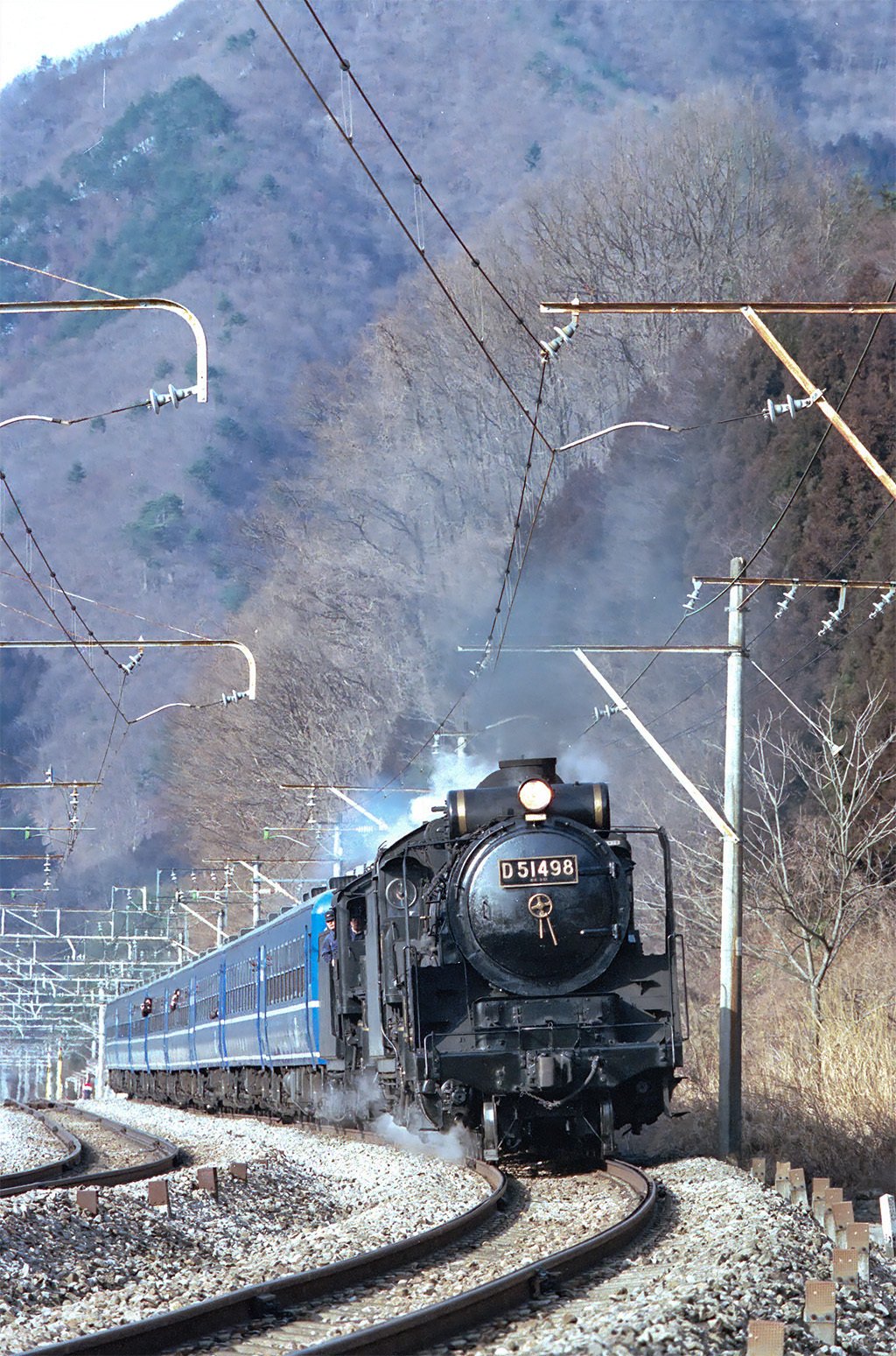 v116, 上越線：D51＋C58重連 （1992年）｜ひろやん