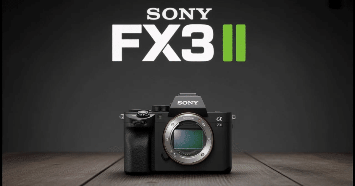 Sony FX3 II：次世代シネマカメラの秘密が明らかに｜GetGadgetGot