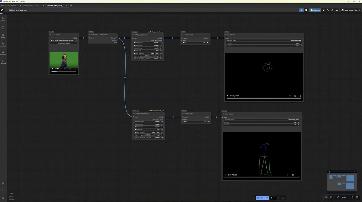 #0039｜ComfyUIでWan2.2Animateの動き転送をやってみた｜overhead_vfx
