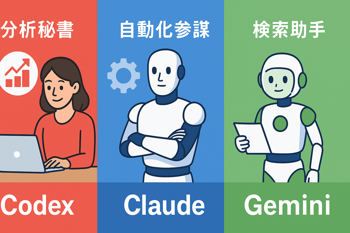 🚀「AIを部下にする」時代へ｜Claude Code・Codex・Gemini CLIを実務で使いこなす完全ガイド【2025年度版】｜福多朗