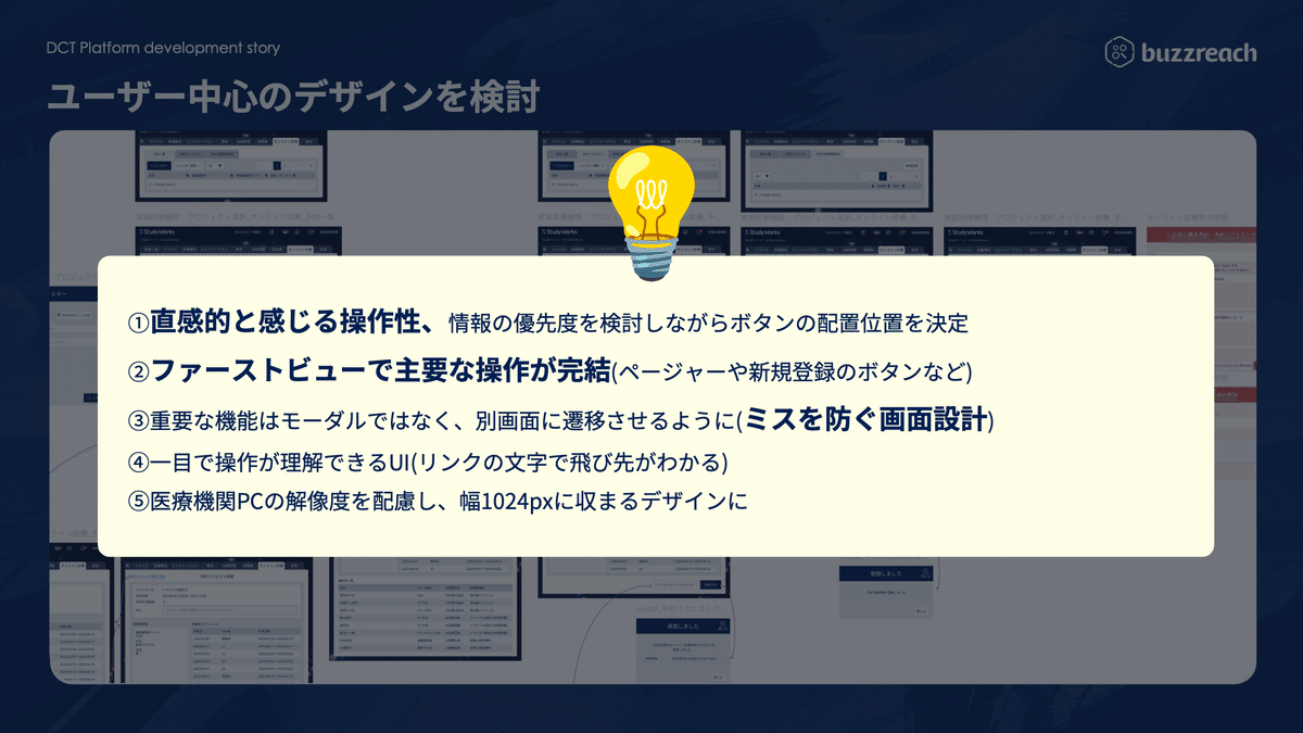 セミナーレポート：治験現場と共創するDCTプラットフォーム開発 - 医療機関発想の課題解決と運用最適化の挑戦 -｜Buzzreach公式note