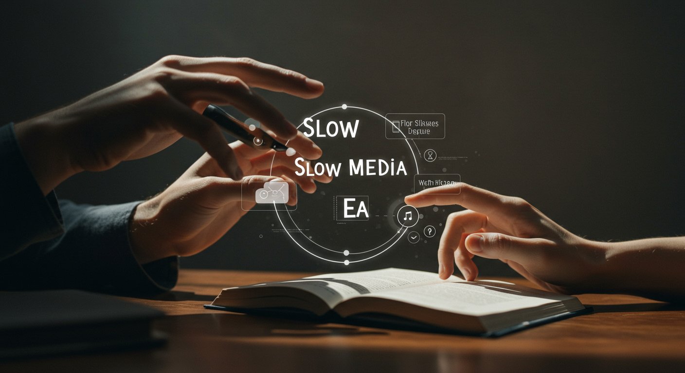 「Slow Media」時代到来、SNS離れが示す未来｜なごやん | AI × note