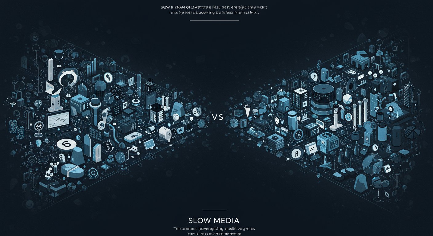 「Slow Media」時代到来、SNS離れが示す未来｜なごやん | AI × note