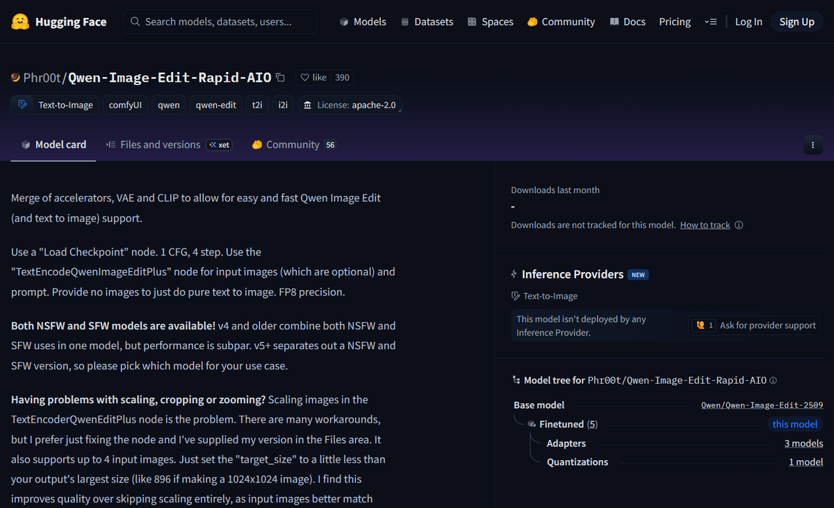 【これからは“全部入り”がマスト!?】AI画像編集は『Qwen-Image-Edit-Rapid-AIO』しか勝たん理由｜爆速4ステップ＆低VRAM、SFW・NSFW分離など実利しかない神 ...