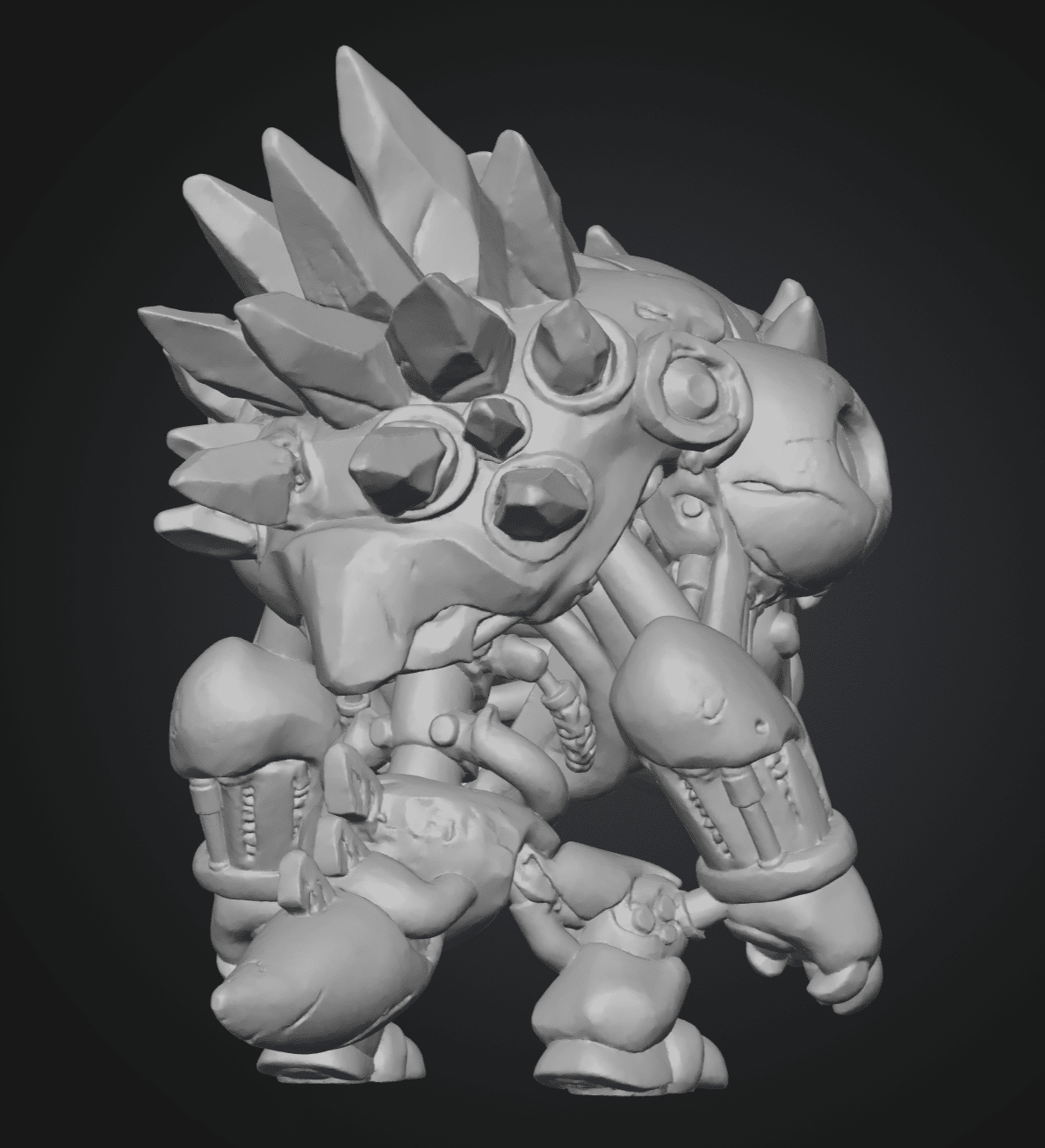 Meshy, StableDiffusion:画像→3Dモデル生成→画像で遊ぶ｜Nanashi-nil-null