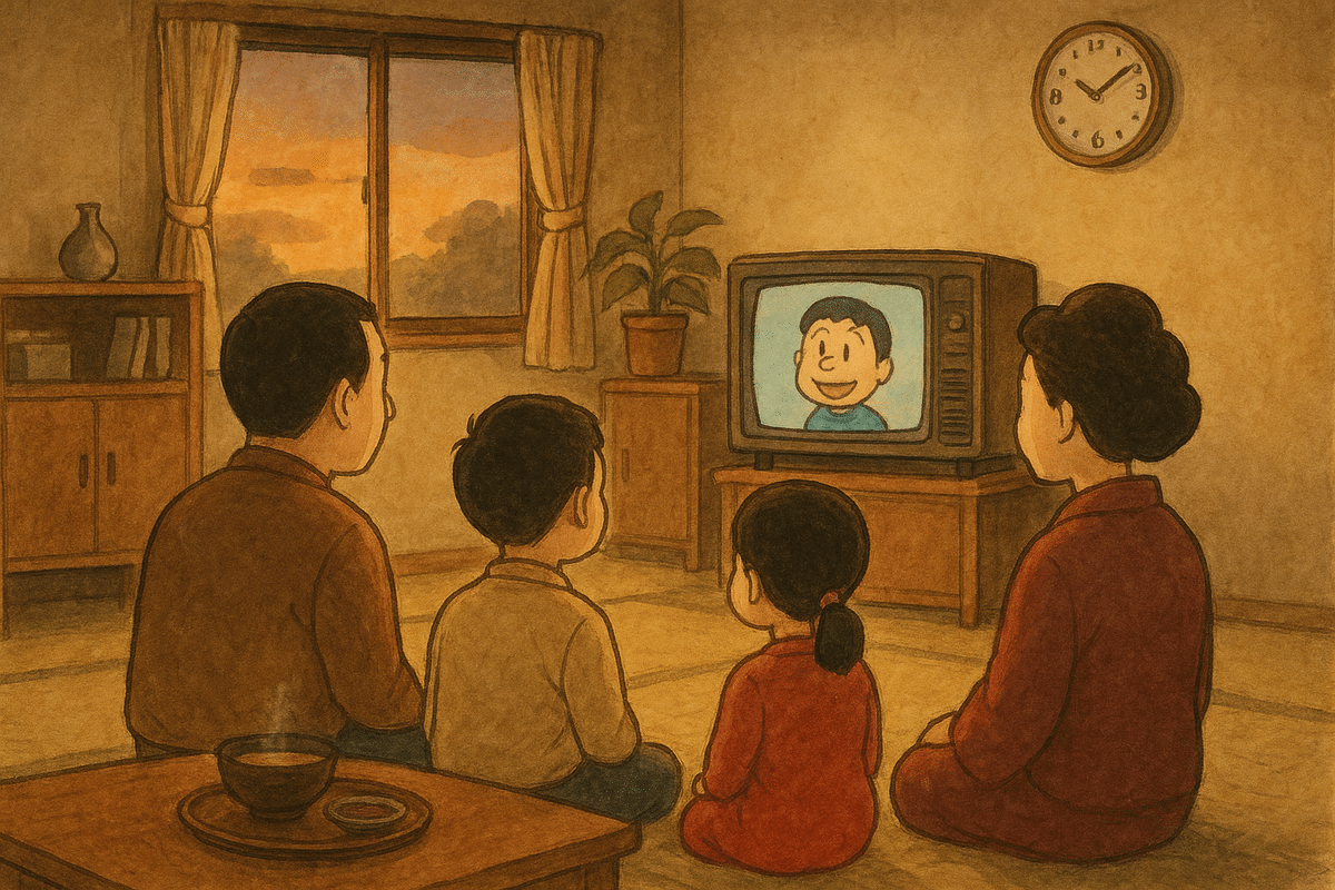 サザエさんの時間に、少しだけ胸がきゅっとする理由。｜かずかず