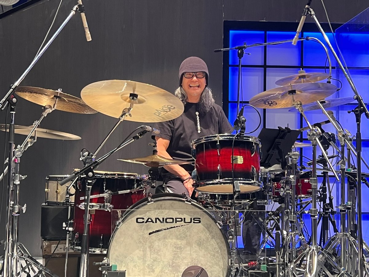 DRUMMER'S NOTE vol.1 坂口良治 / RYO-J（米米CLUB）｜Custom Shop CANOPUS