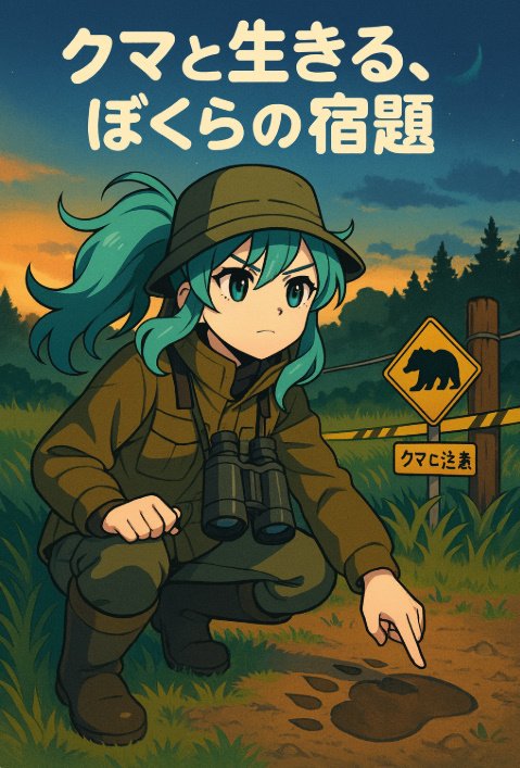 ⭐︎要約⭐︎「怪物ヒグマとの闘い560日 OSO18を追え！」を小学生でも分かるように説明します（本・書籍）｜あいぽんの本棚