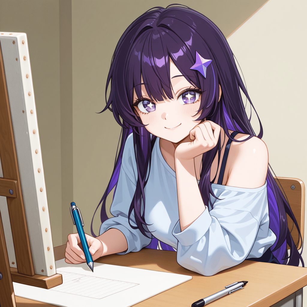 【自己紹介】SNS活動初心者のゆかりだよ～ 💖💕｜【note販売】 ゆかりのAIイラストAnime Charaクリエイター