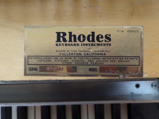 ★vintage Electric piano★Fender Rhodes Mark I Suitcase 73″｜auctionsdiary2017