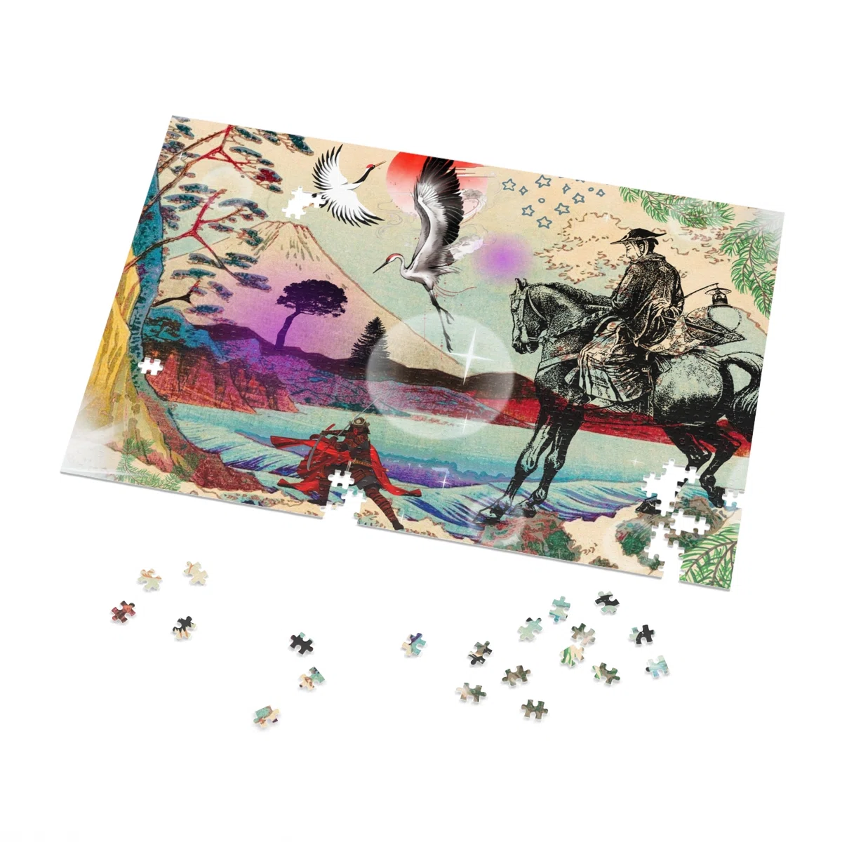 Japanese Ukiyoe Art - Edo period - Mt.Fuji｜Jigsaw Puzzle Japan
