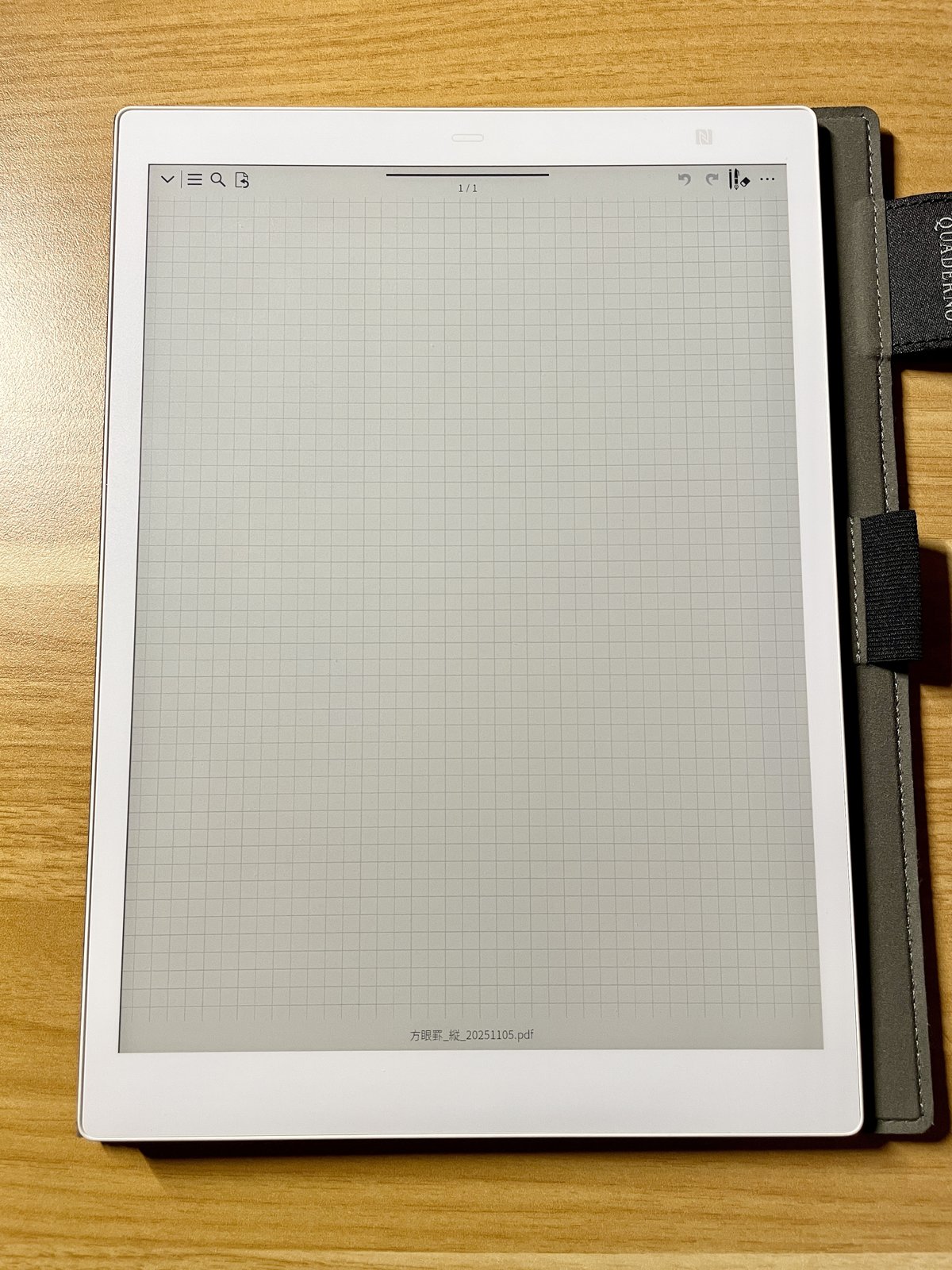 僕の最近の電子ペーパーQUADERNO（クアデルノ）の使い方｜書斎の筋トレ紳士Yagi