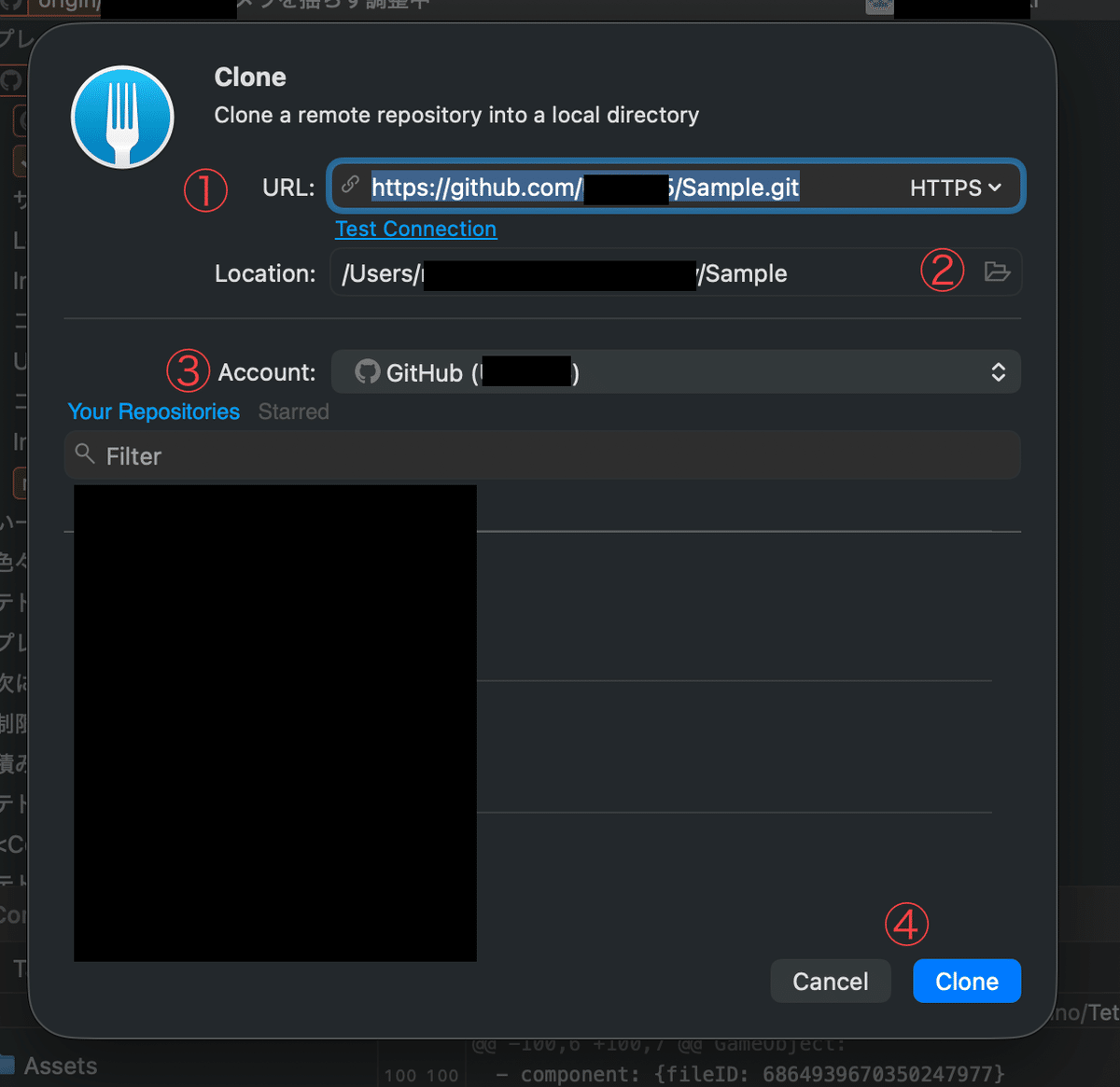 🎮Unityチーム開発で学ぶ！GitHubとFork（Git GUI）を使ったプロジェクト共有入門｜むぎ