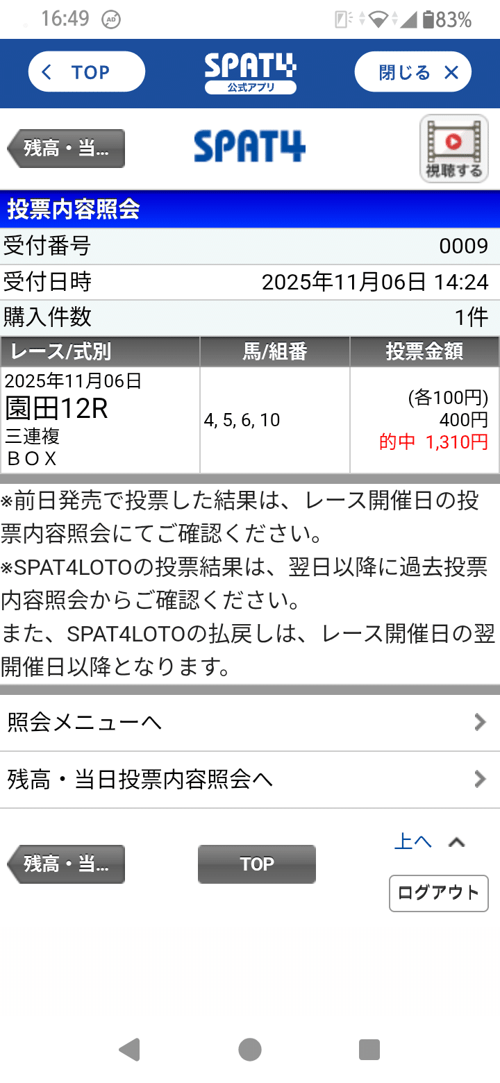 11/6 楠賞、道営記念｜ogawasa