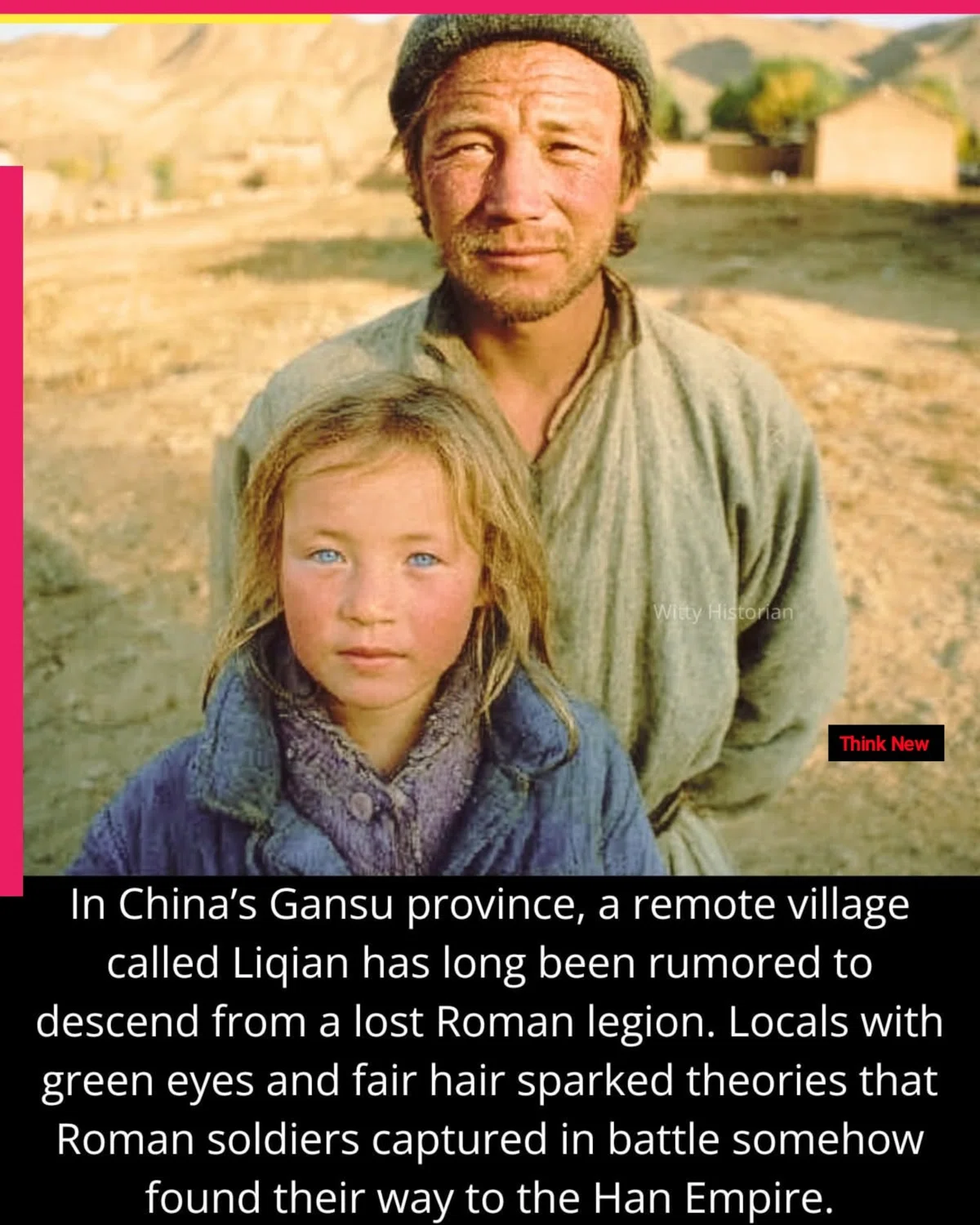 Some Caucasian lineage people in China's Gansu Province｜ars