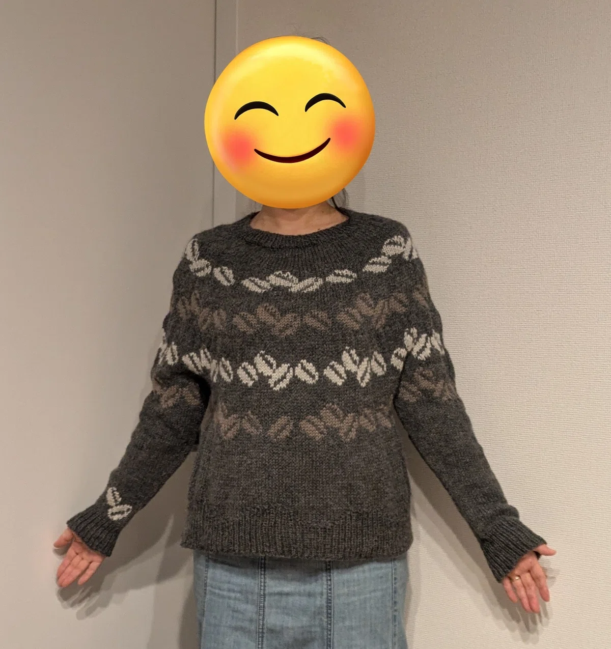 Coffee Lovers' Sweaterを編む｜あき
