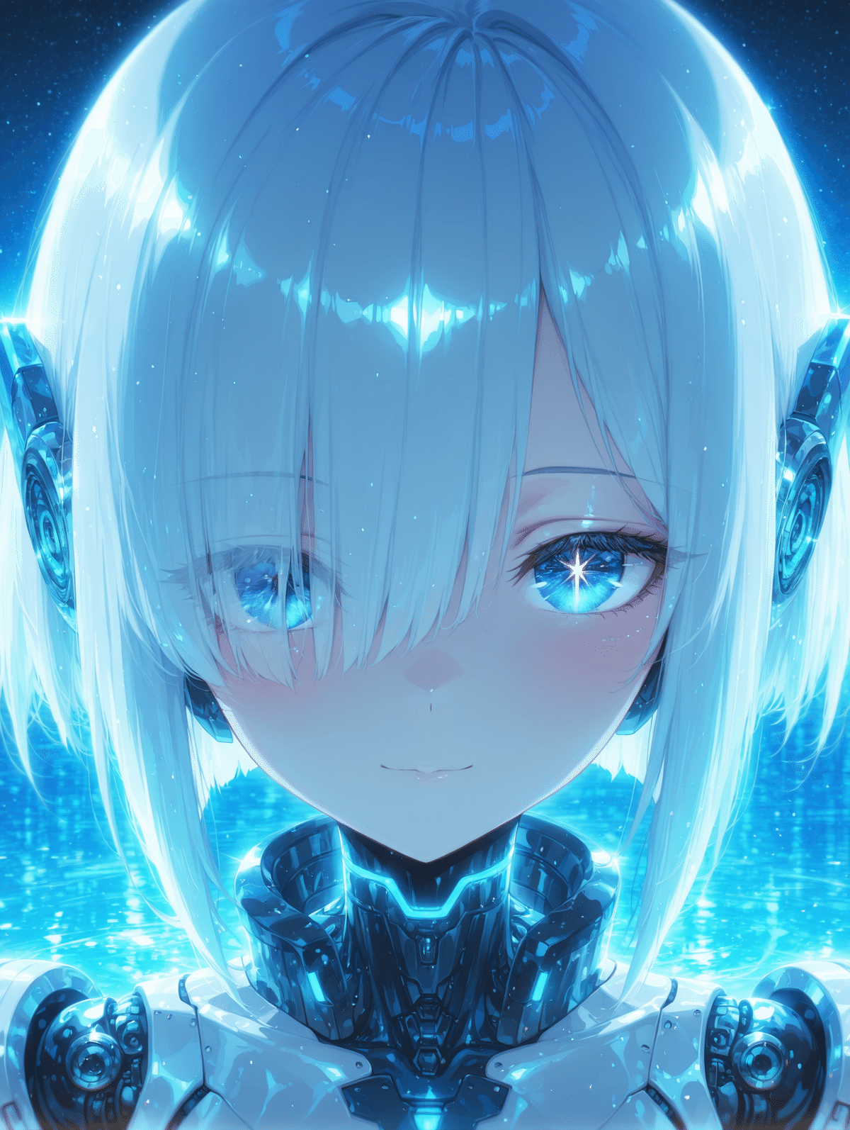 【画像生成AI】機械×宇宙の幻想アート集｜カレラ