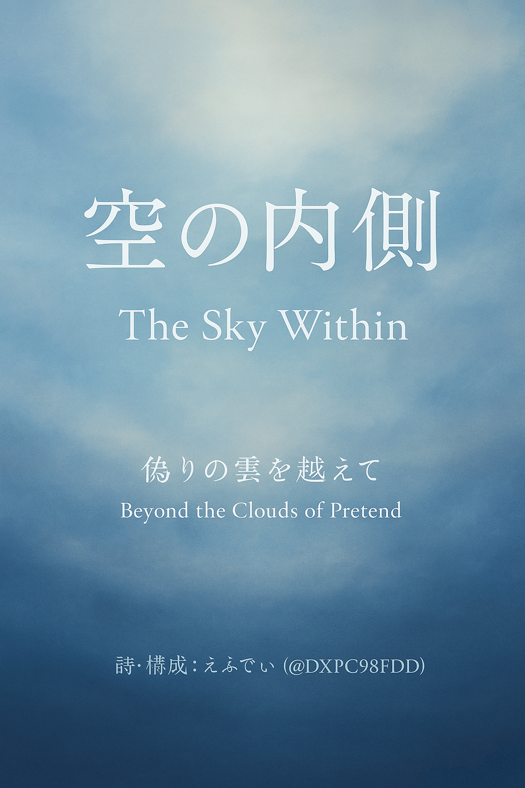 🌤 空の内側 / The Sky Within｜えふでぃ