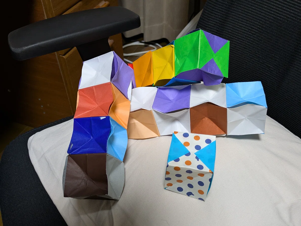 Reflections on the Origami Magic Cube Workshop｜くぽたみき@ファンタジー・メルヘン系癒しの詩人