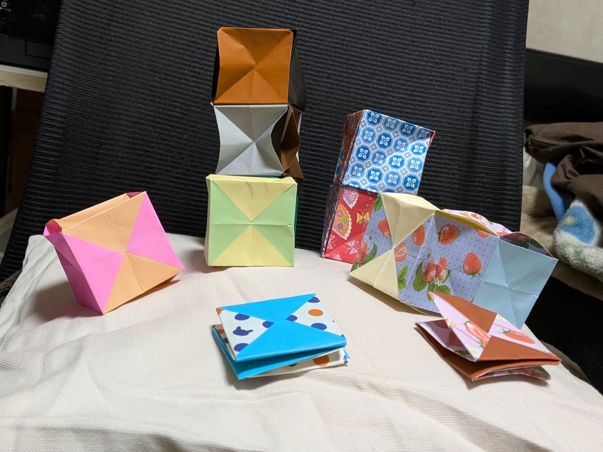 Reflections on the Origami Magic Cube Workshop｜くぽたみき@ファンタジー・メルヘン系癒しの詩人