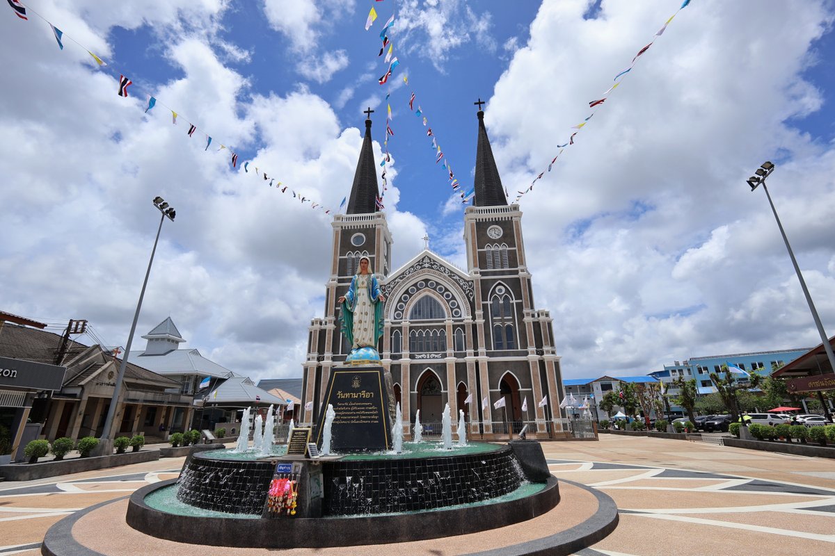 🇹🇭チャンタブリー県探訪⑦：タイ東部に静かに佇むゴシックの輝き | イマキュレート・コンセプション聖堂｜TABI+MESHI研究所｜世界とつながる