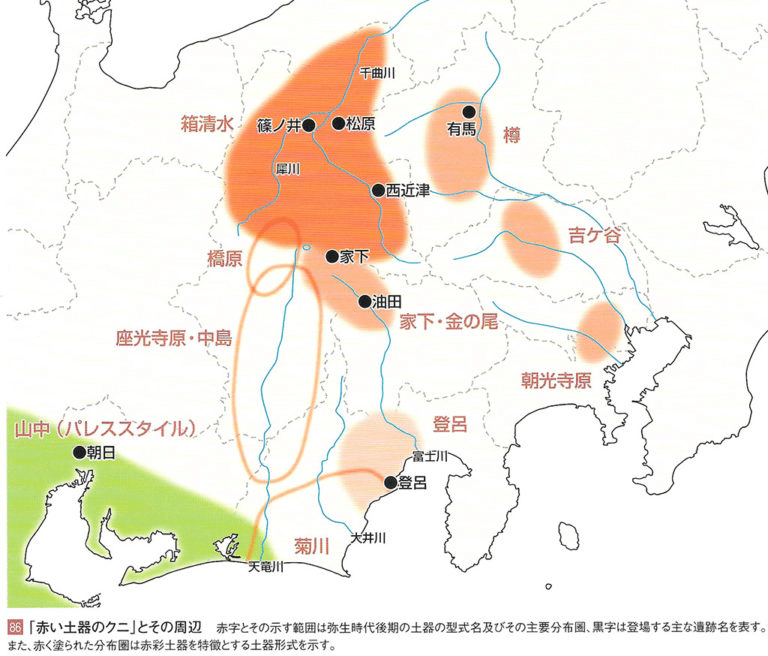東に広がる邪馬台国連合・中央構造線・重要神社・鉱物→丹とベンガラの国｜_tadamono_